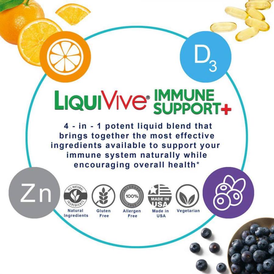LiquiVive Liquid Vitamin C Immune Support Plus - Life Miracle Health ...